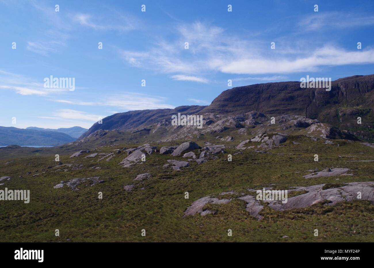 Balgy, Upper Torridon, Wester Ross, NW Scottish highlands, UK. June ...
