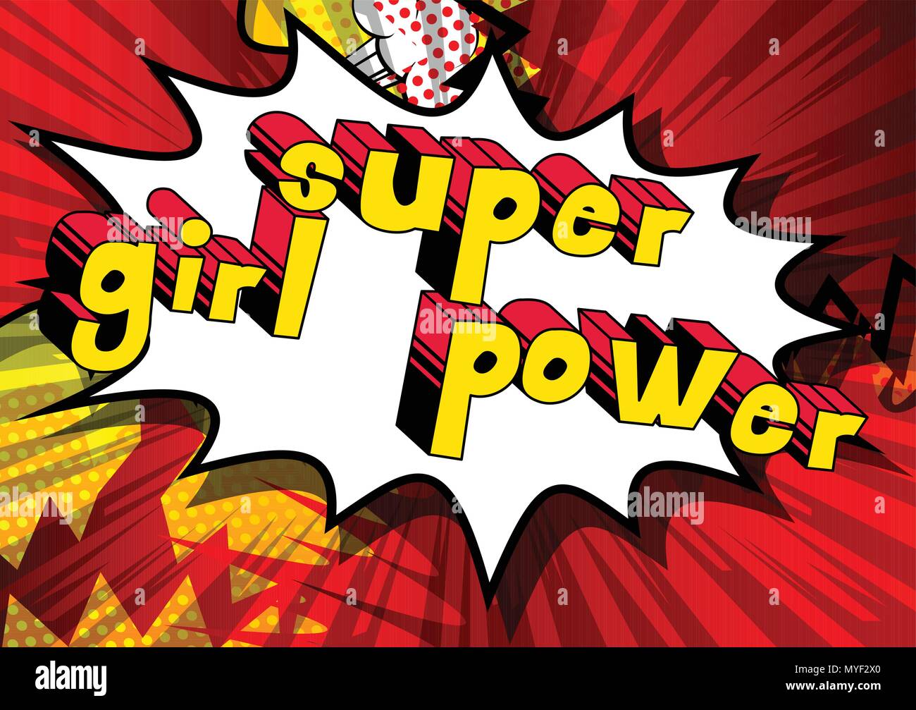 Girl Power Stock Vector Images - Alamy