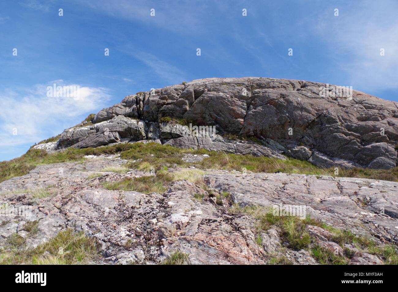 Balgy, Upper Torridon, Wester Ross, NW Scottish highlands, UK. June ...