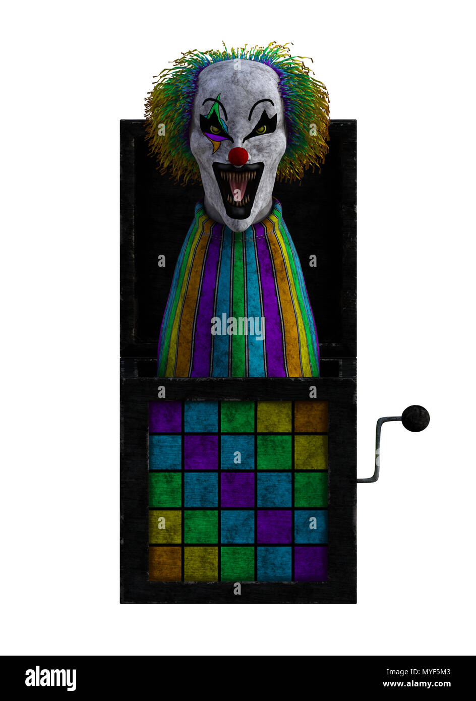 Jack box toy isolated hi-res stock photography and images - Alamy