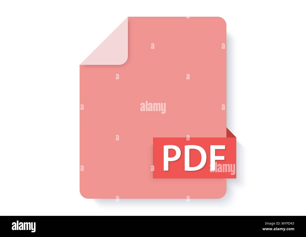 Pdf icon Stock Vector Images - Alamy