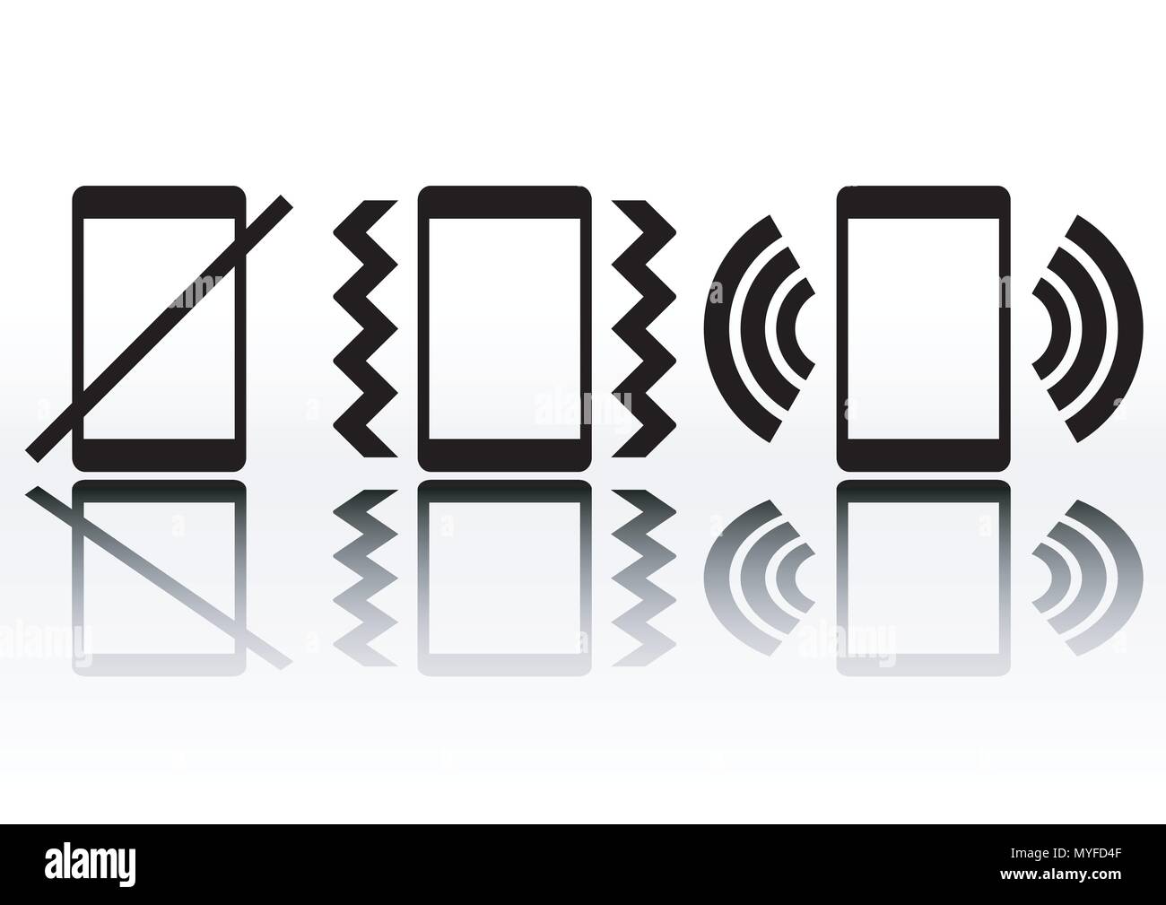 vector design of flat icon set Stock Vector Image & Art - Alamy