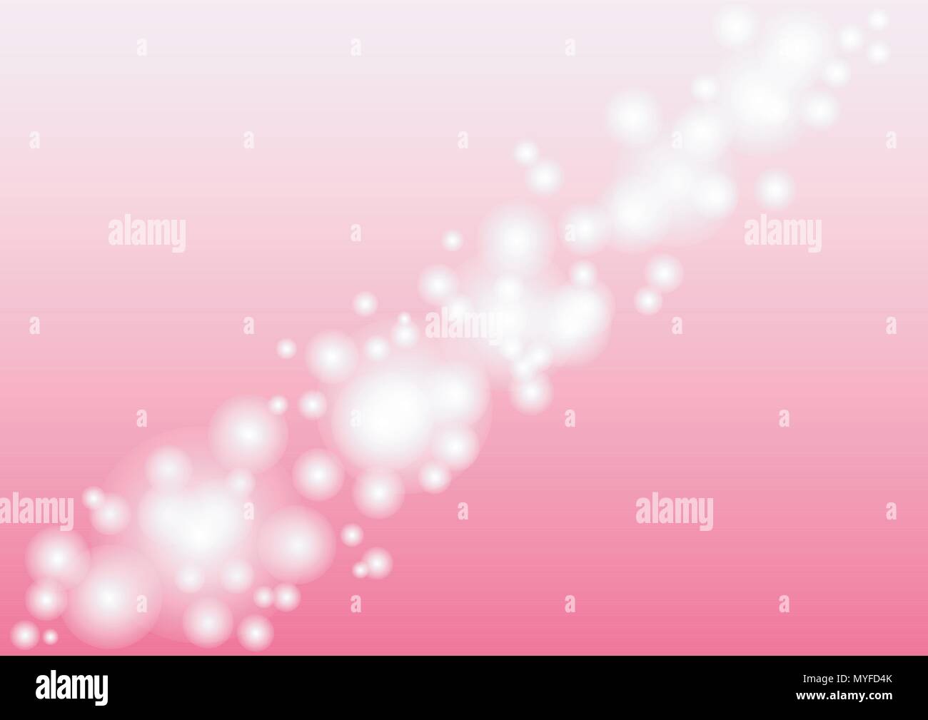 vector design of bubbles pink background Stock Vector Image & Art - Alamy