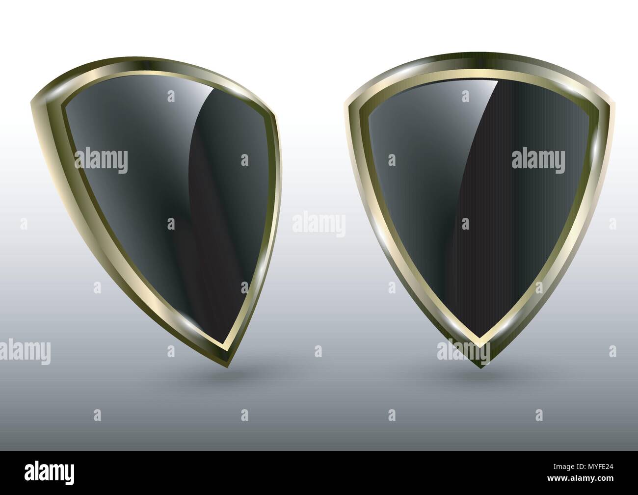 vector design of shield object Stock Vector Image & Art - Alamy