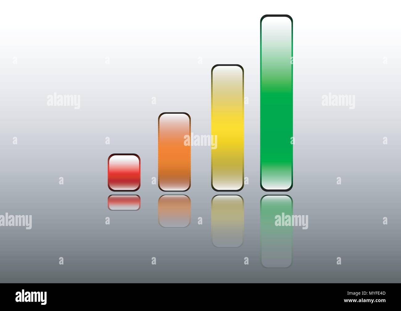vector design of signal bar Stock Vector Image & Art - Alamy