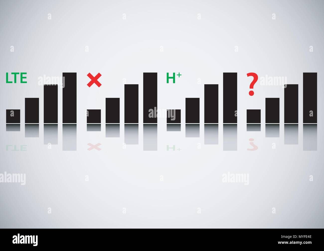 Signal vector vectors hi-res stock photography and images - Alamy