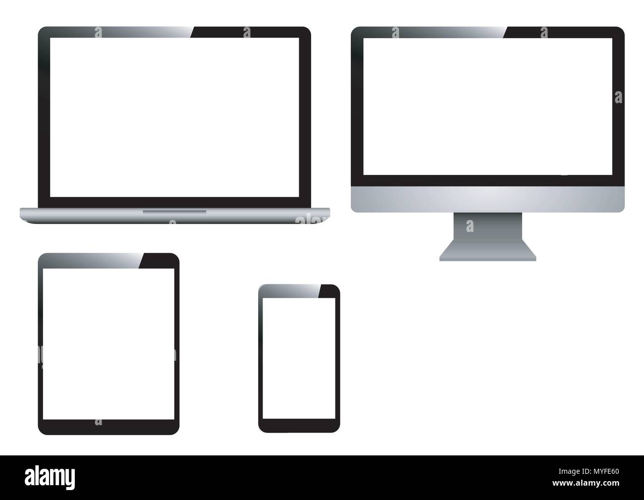 Device vector vectors hi-res stock photography and images - Alamy