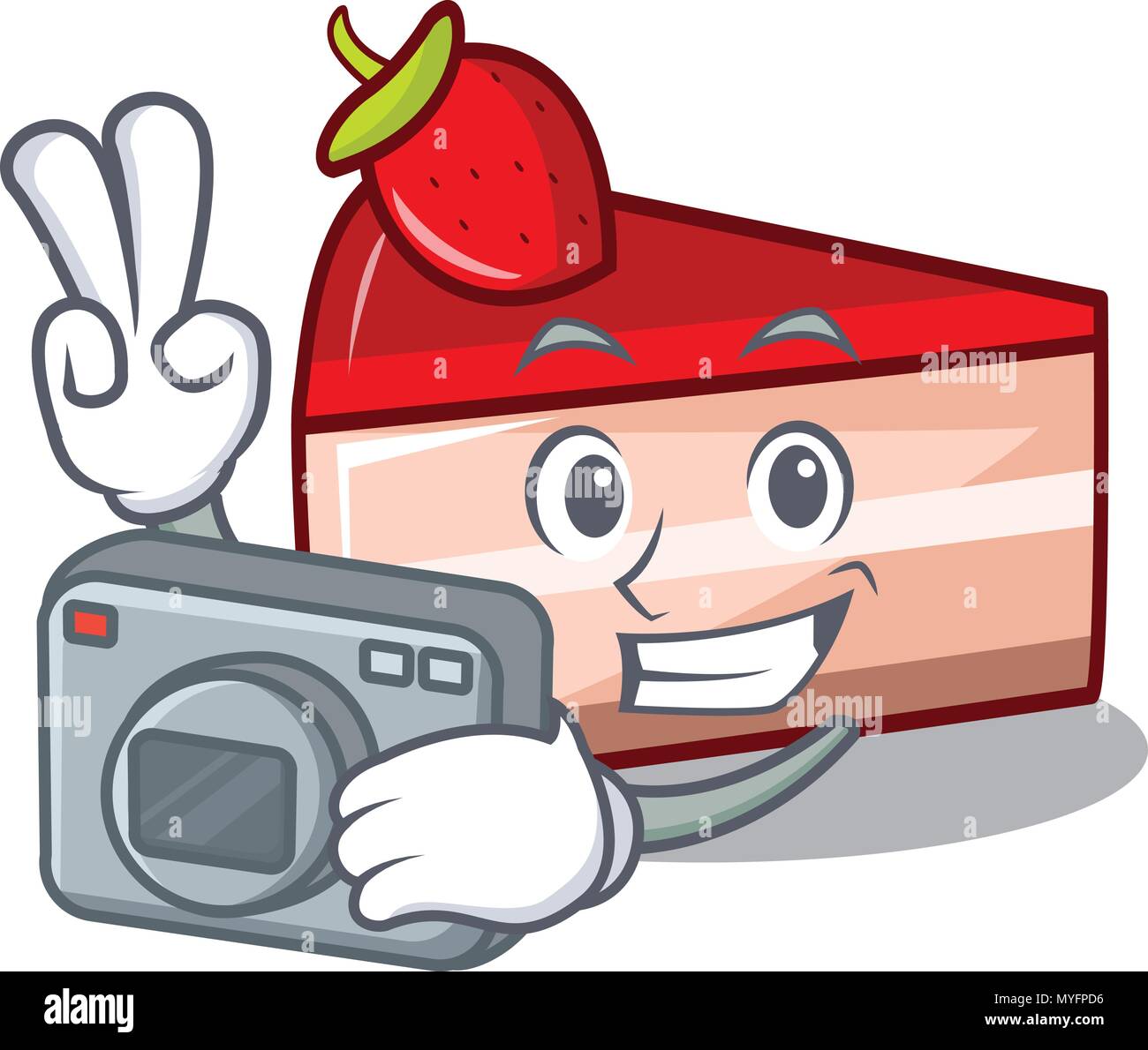 Cheesecake shot Stock Vector Images - Alamy