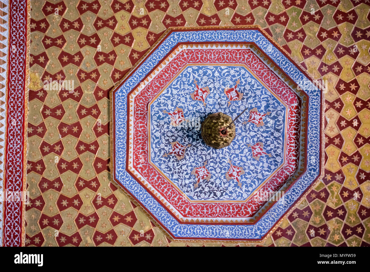 Fine example of Ottoman art patterns in view Stock Photo - Alamy