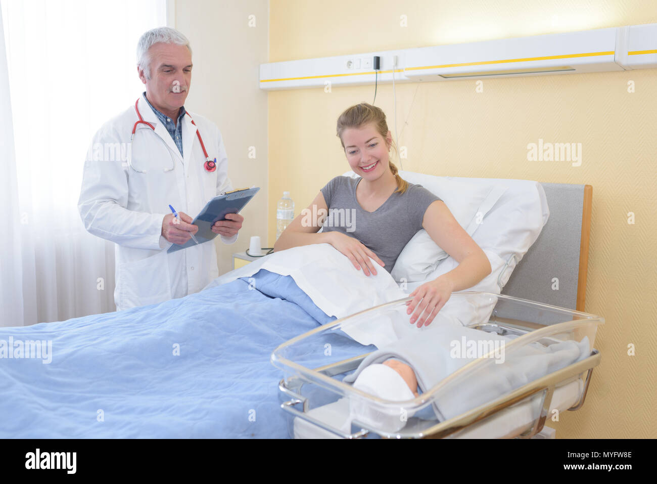 the new mother Stock Photo - Alamy