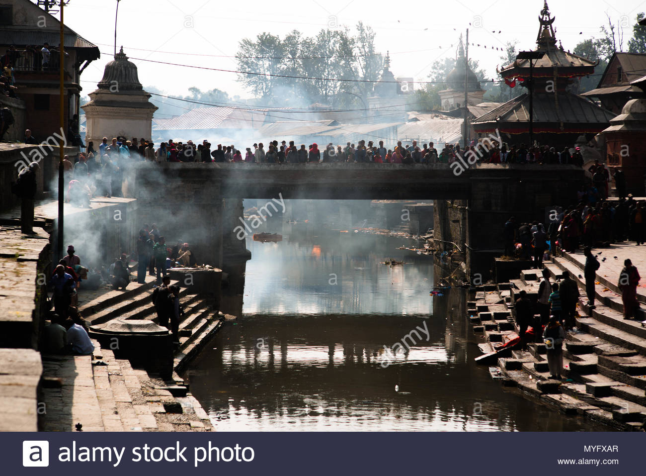 Hindu Cremation Place Stock Photos & Hindu Cremation Place Stock Images ...