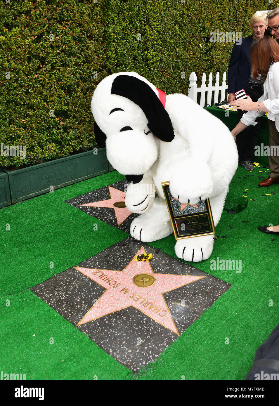 Snoopy star 023 event in hollywood life california hi-res stock ...