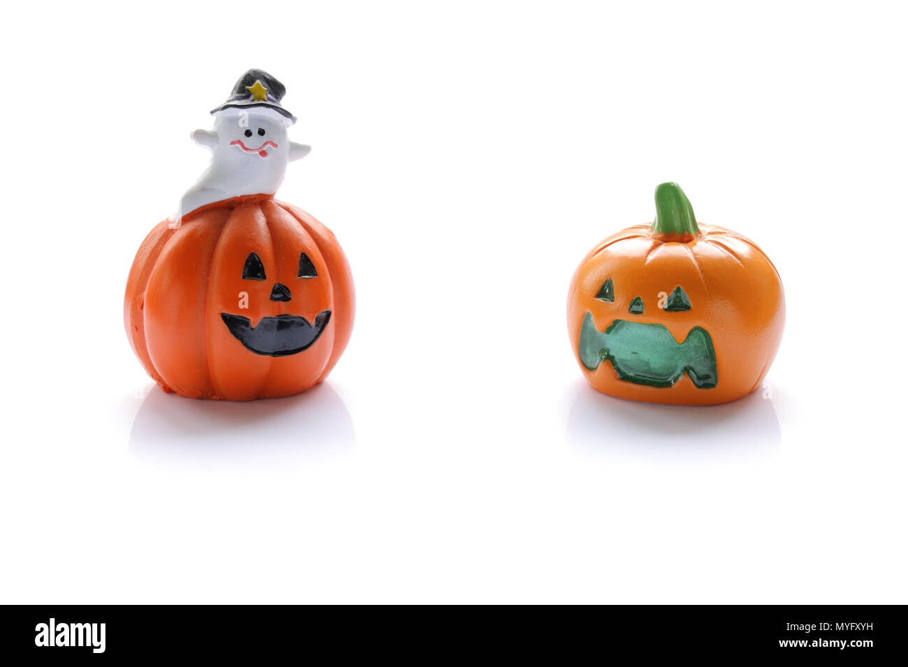 Halloween pumpkin object isolated on white background Stock Photo - Alamy