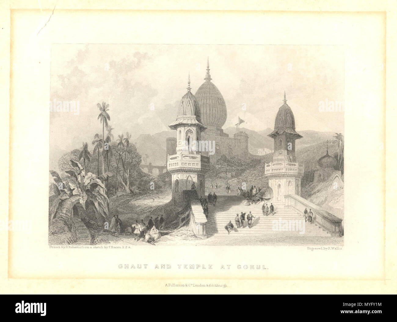 Gokul temple hi-res stock photography and images - Alamy