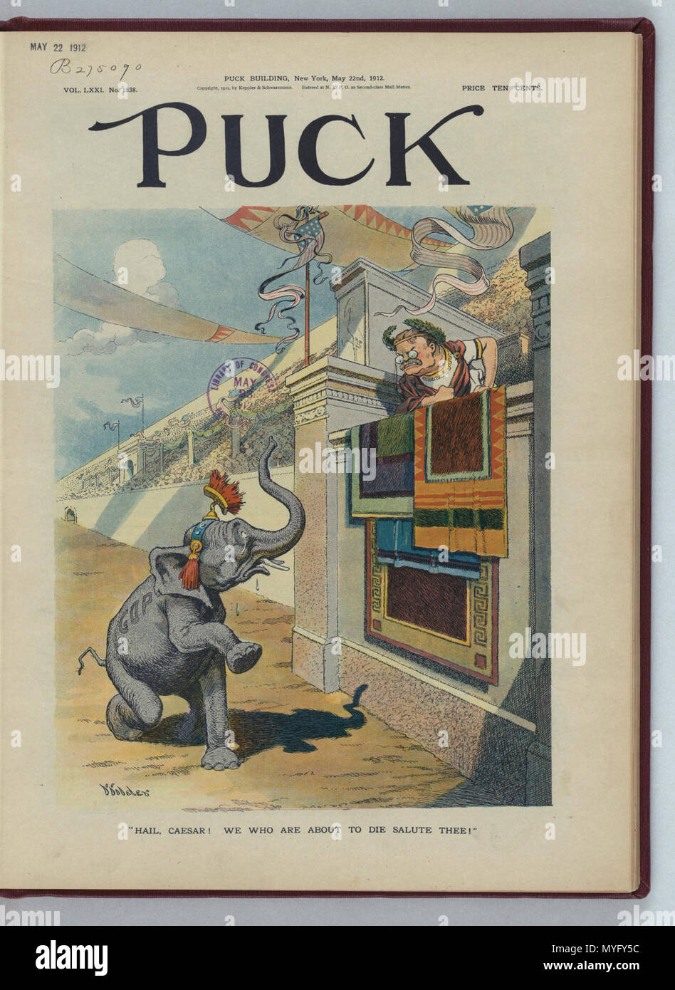 Hail, Caesar We who are about to die salute thee - Wilder Stock Photo ...