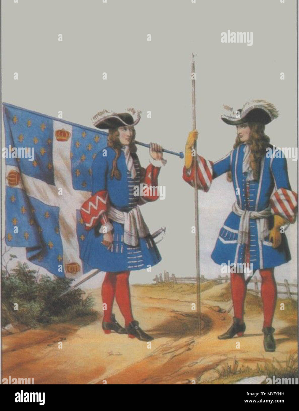 Gardes francaises hi-res stock photography and images - Alamy