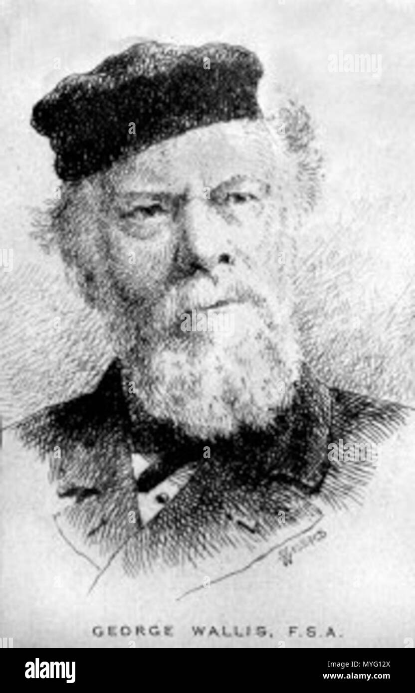 . English: George Wallis. Self-portrait. 1880s. Etching . 1880. George ...