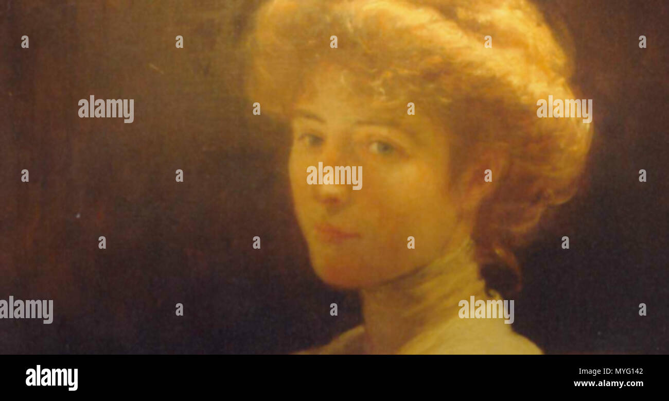 . English: A portrait of English playwright Githa Sowerby, painted 1912 ...