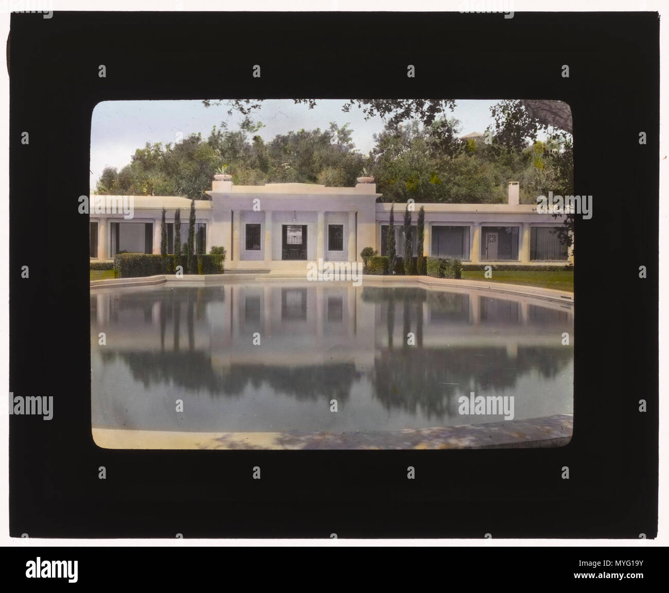 Arcady, George Owen Knapp house, Sycamore Canyon Road, Montecito ...