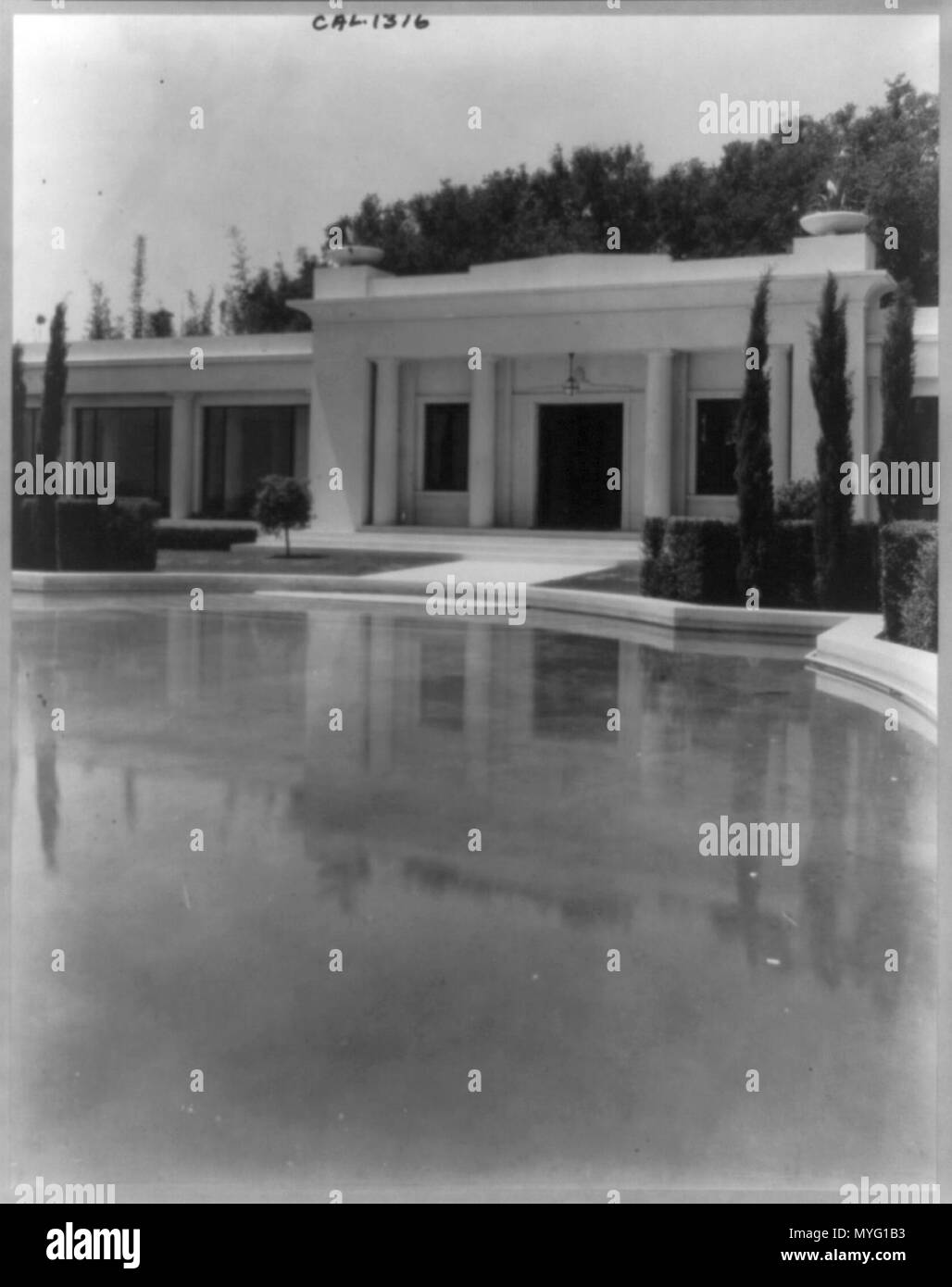 Arcady, George Owen Knapp house, Sycamore Canyon Road, Montecito ...