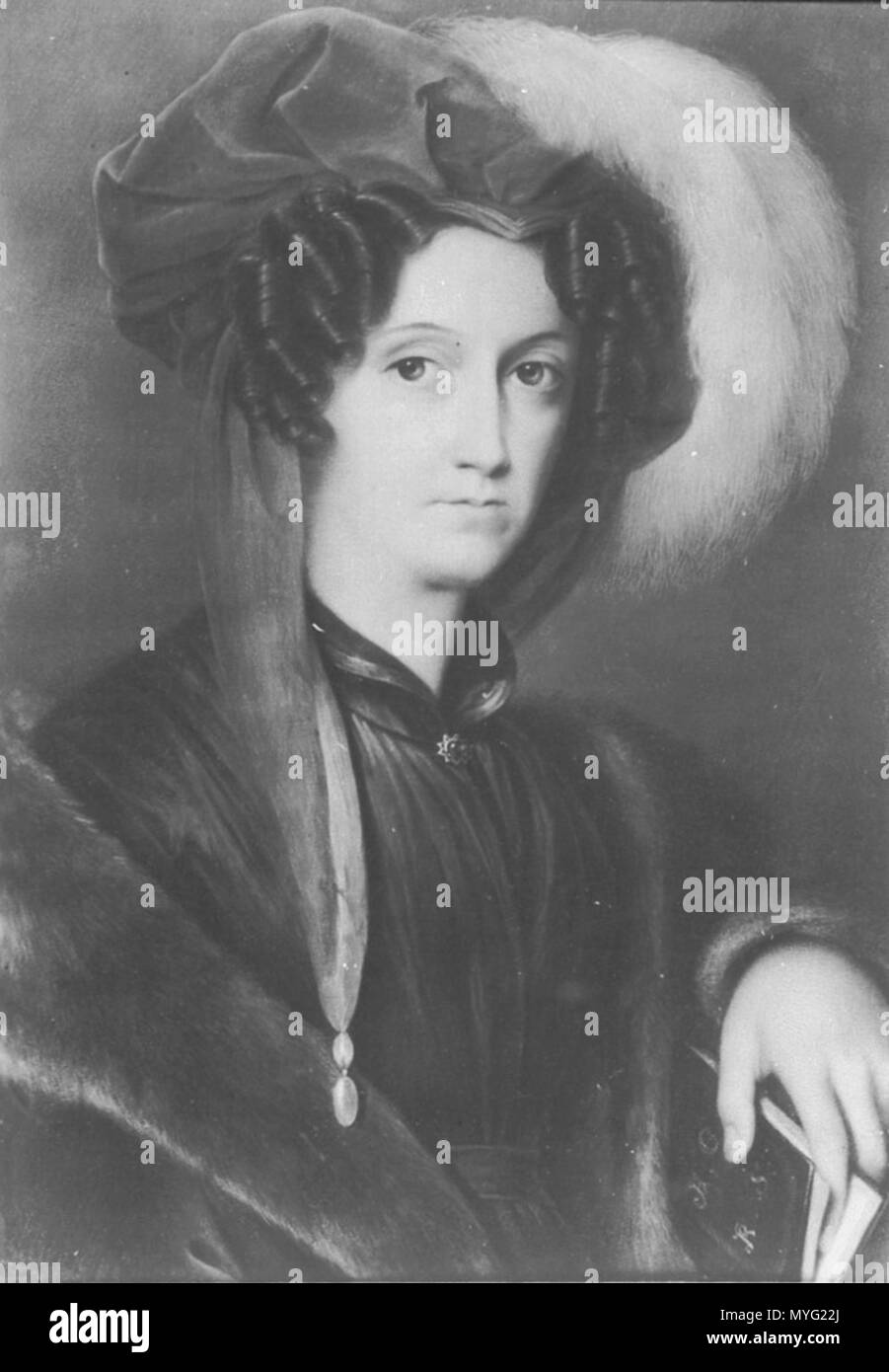 218 Grahl, August - Auguste Charlotte Gräfin von Kielmannsegge Stock ...