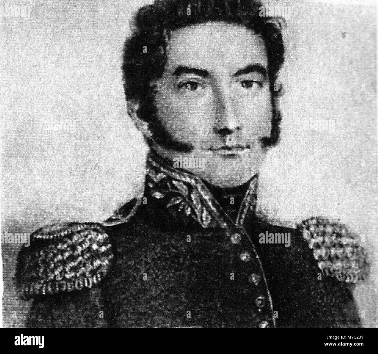 . English: José María Paz (1791-1854), soldier of argentine ...