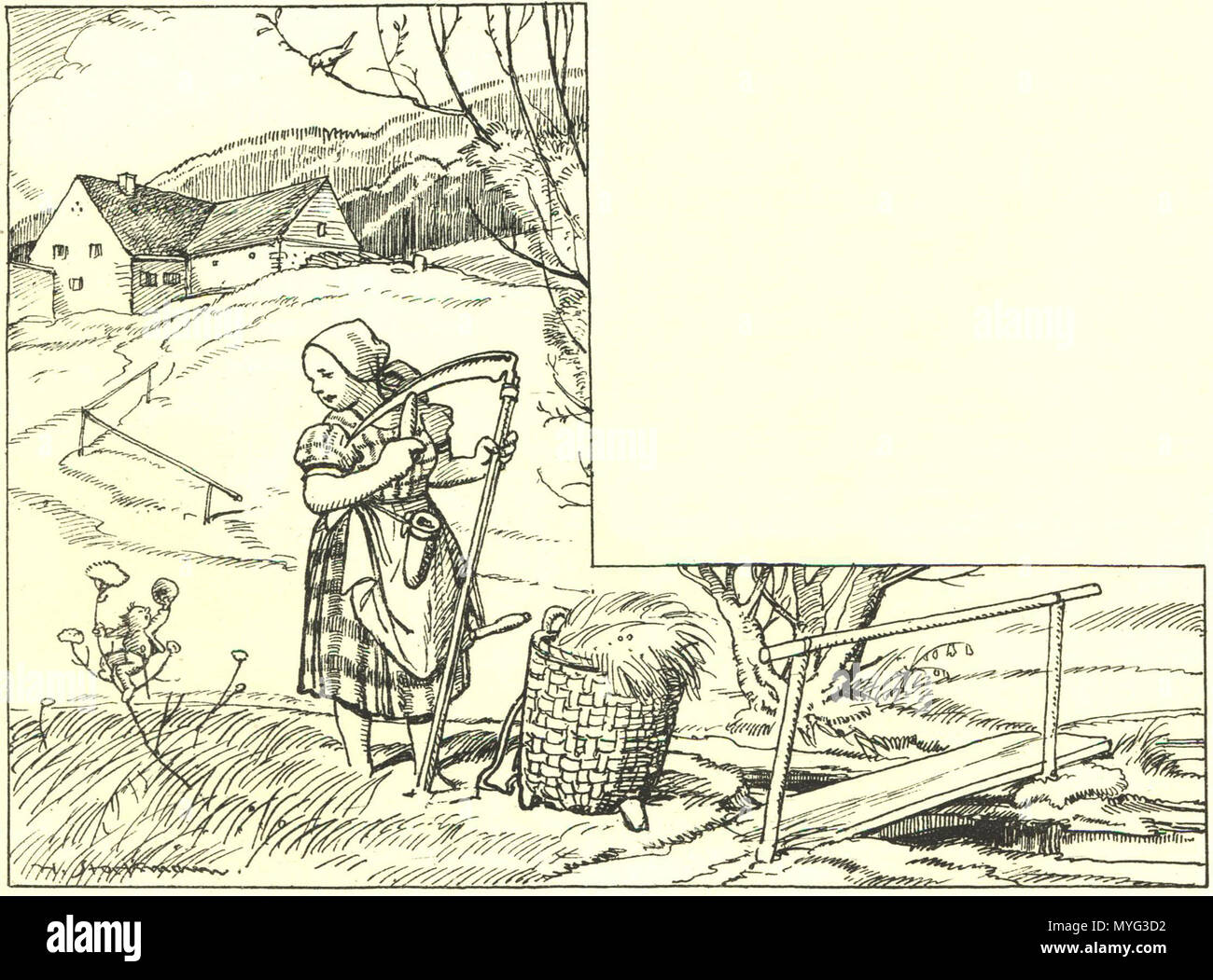 . Français : Grimm, Le voyage du Petit Poucet par Hermann Stockmann ...