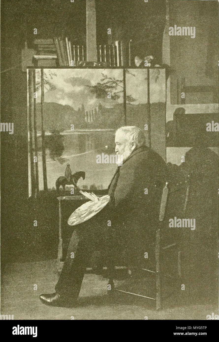 . Deutsch: Hans Thoma in seinem Atelier. 1898. C. Böttcher 230 Hans ...