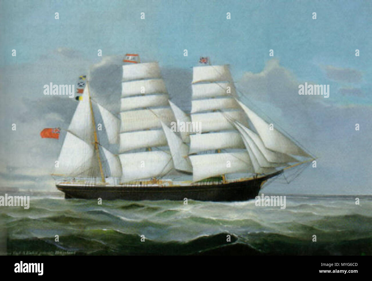 . English: The barque 'Talisman', Captain A. Baker, master . 1872 233 ...