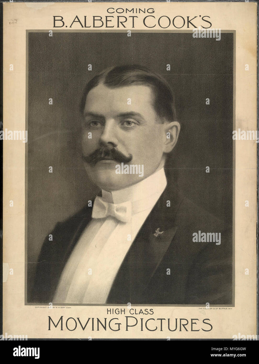 B. Albert Cook's high-class moving pictures Stock Photo - Alamy