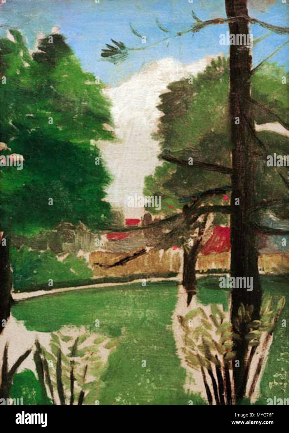 . View of Park Montsouris . after 1905 235 Henri Rousseau - View of ...