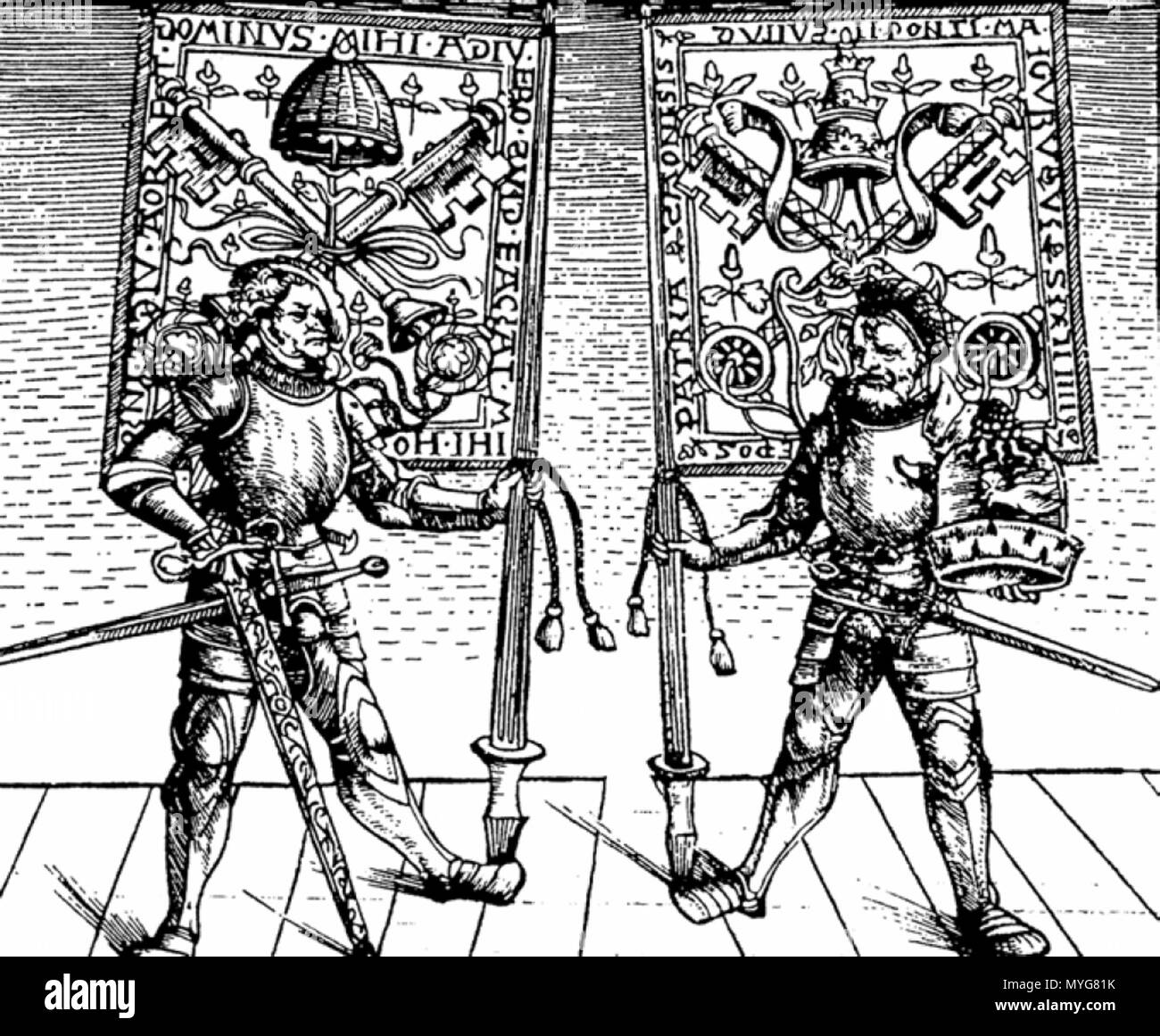 16th century popes Black and White Stock Photos & Images - Alamy