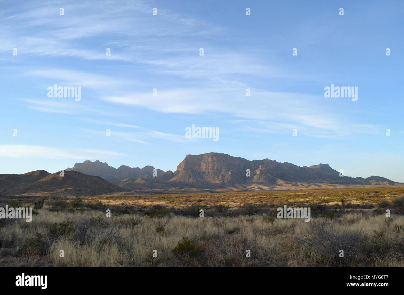 Mountain Ranges In West Texas