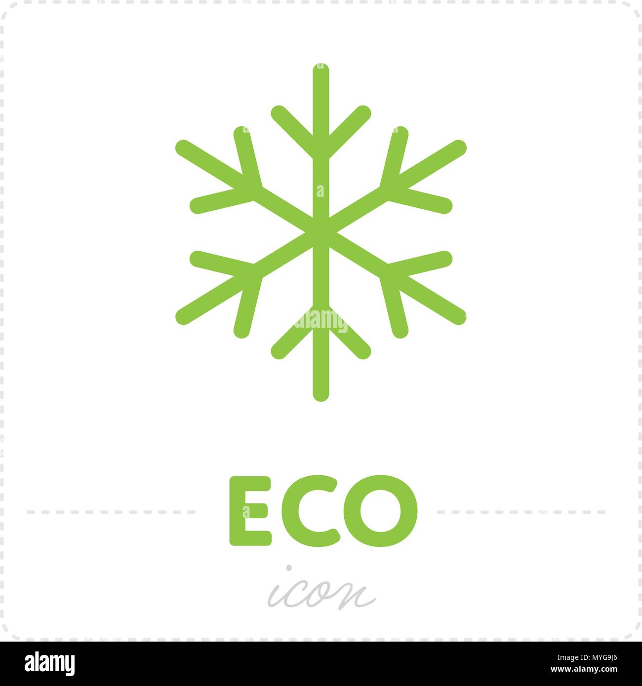 Simple snowflake template Cut Out Stock Images & Pictures - Alamy