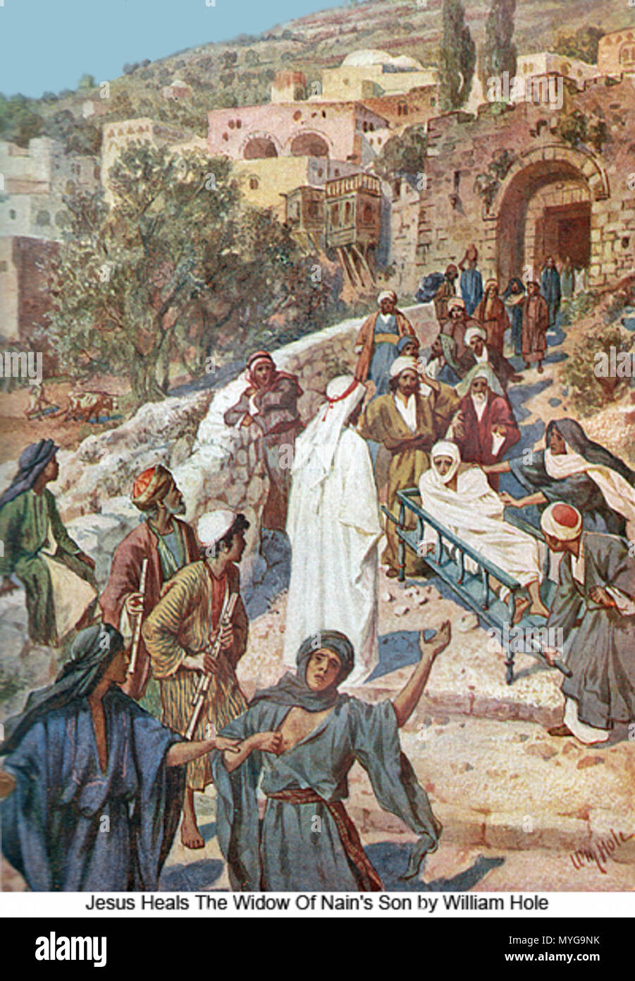 . English: The Life of Jesus by William Hole . 1900s. William Hole ...