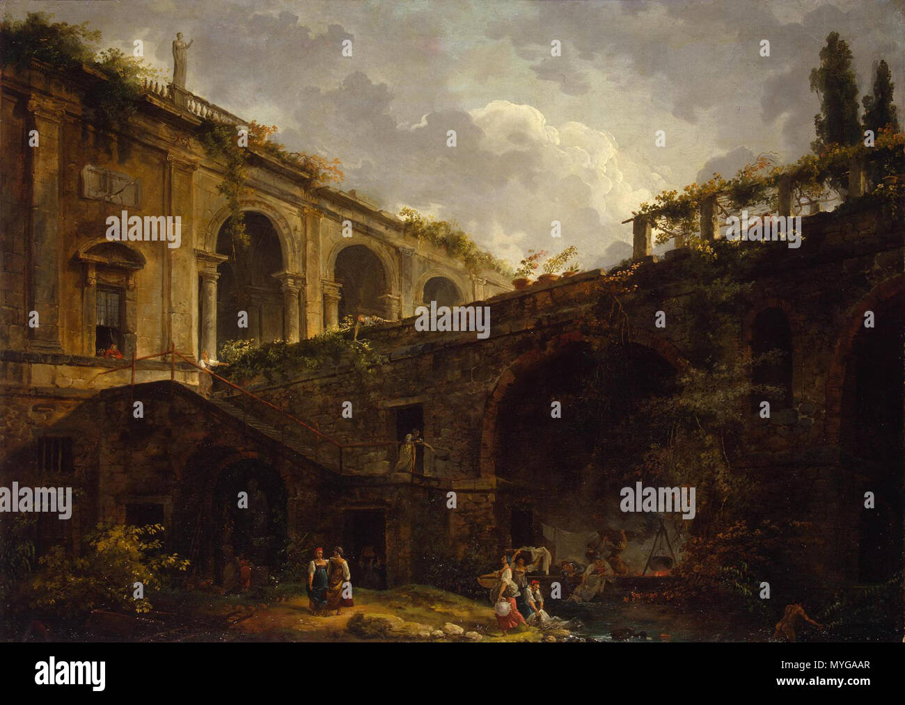 Hubert robert rome hi-res stock photography and images - Alamy
