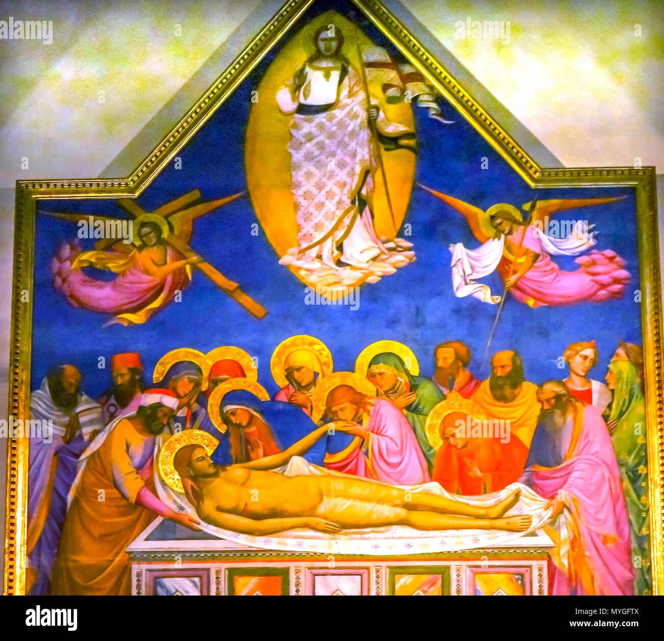 Anointing Christ Crucifixion Altar Painting Saint Charles San Carolo ...