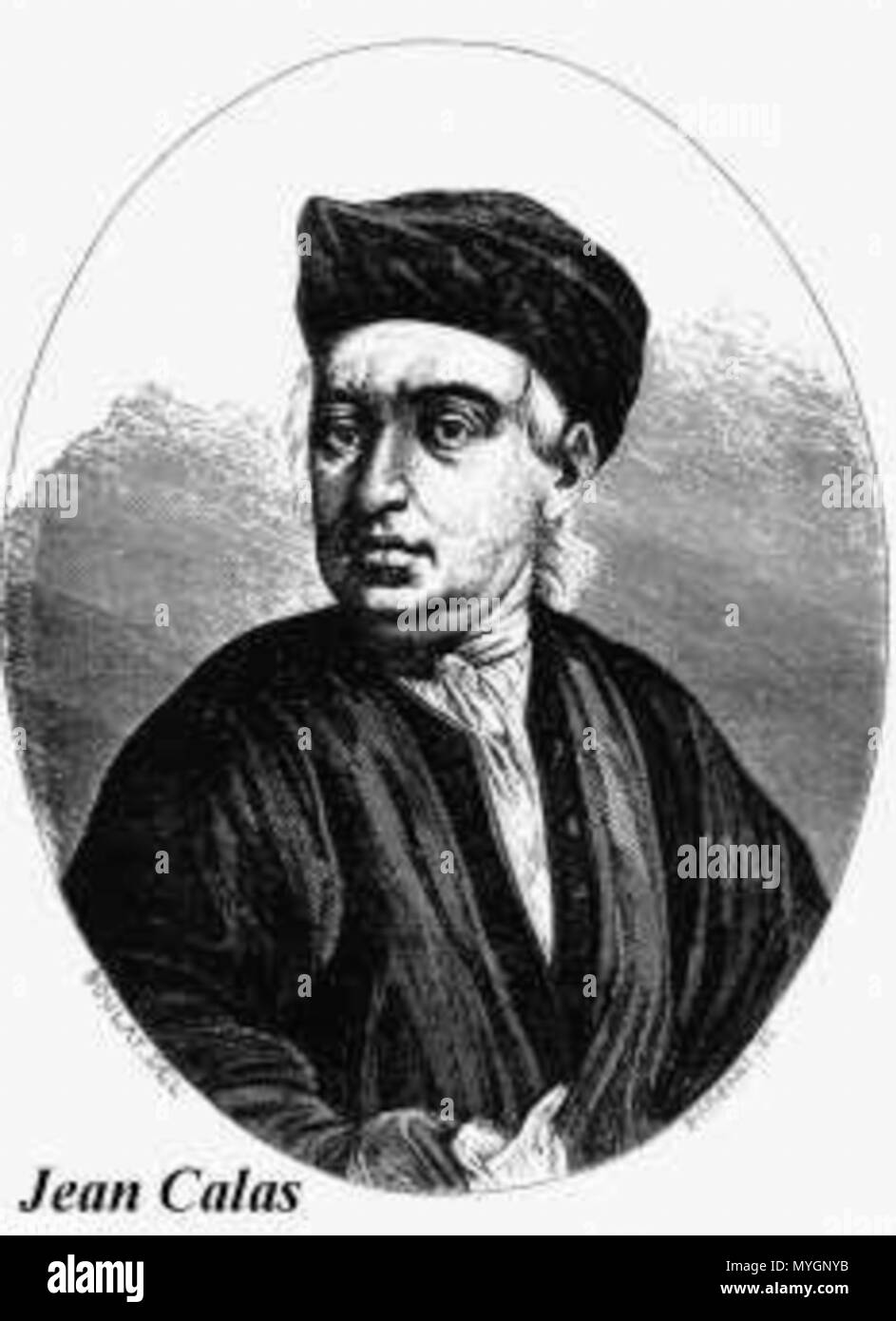 . English: Jean Calas (1698-1762) . Contemporary portrait 272 JeanCalas ...