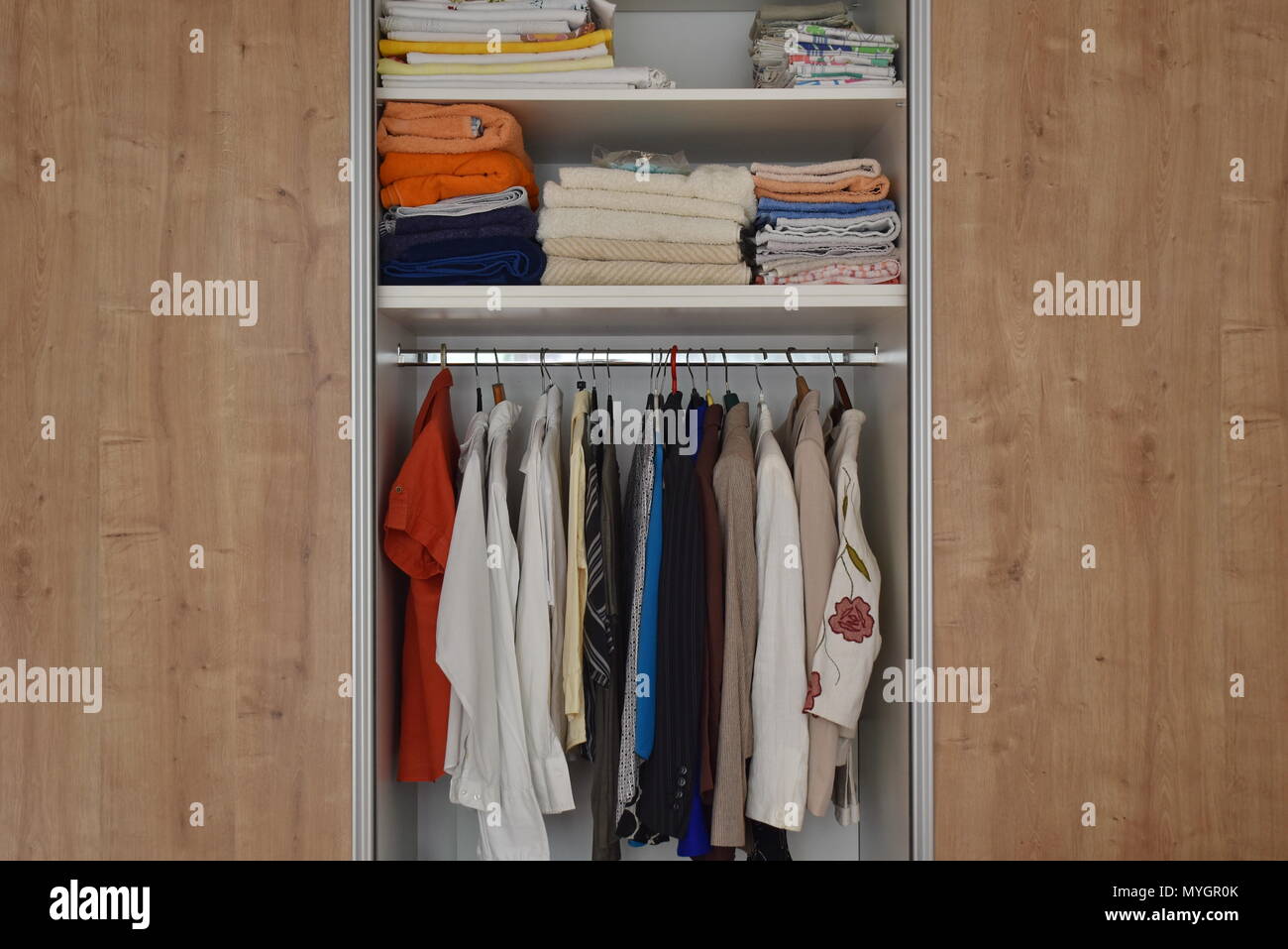 Wardrobe closet hi-res stock photography and images - Alamy