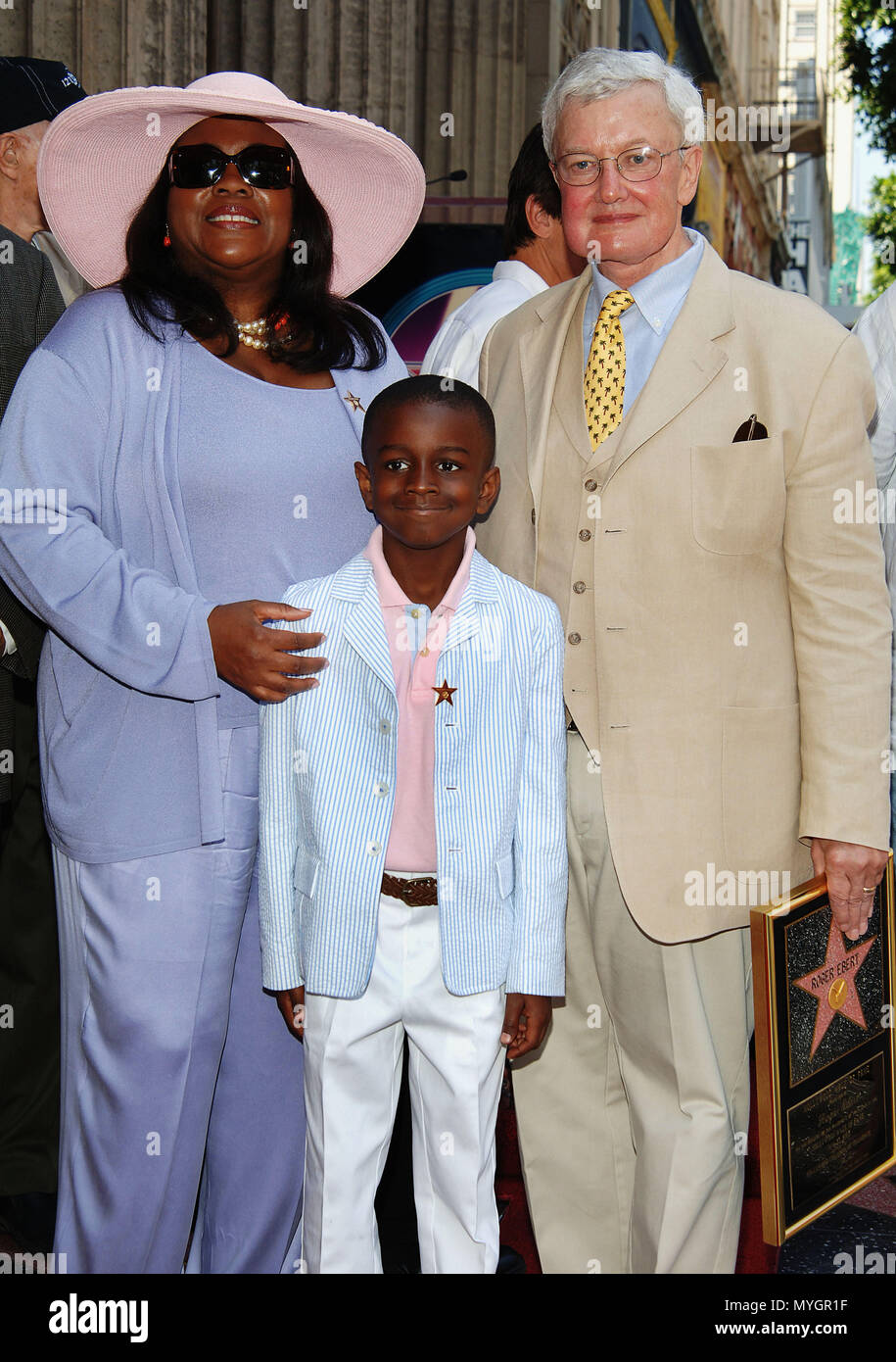 Roger Ebert ( from Ebert and Roeper Film Critic show) with wife ...