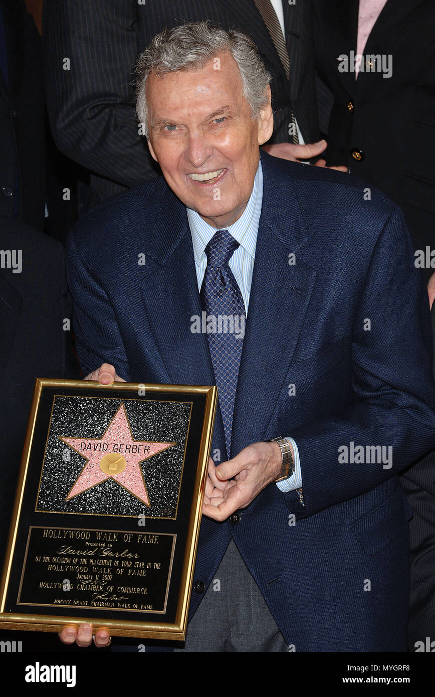 David Gerber, producer ( Police Story, Police Woman, Heat of the Night ...