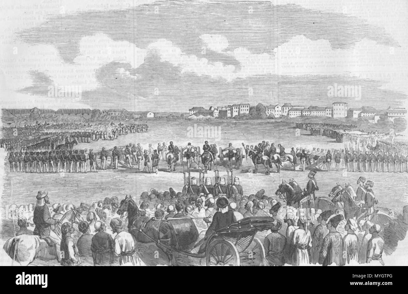 . English: 'Execution at Bombay of a Mutinous Havildar and Sepoy, by ...