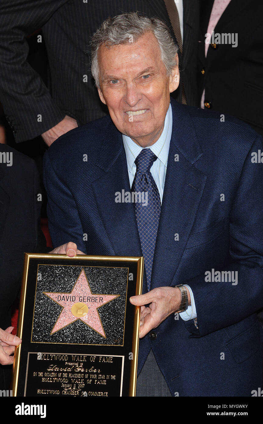 David Gerber, producer ( Police Story, Police Woman, Heat of the Night ...