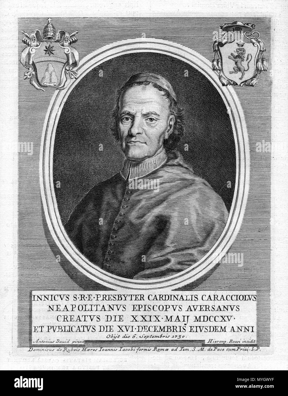 . Français : portrait gravé . Unknown date. Girolamo Rossi d'après ...