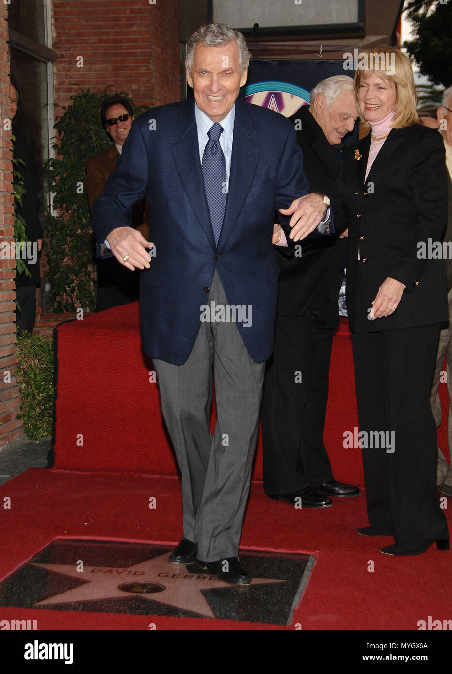 David Gerber, ( dancing on his star ) producer ( Police Story, Police ...