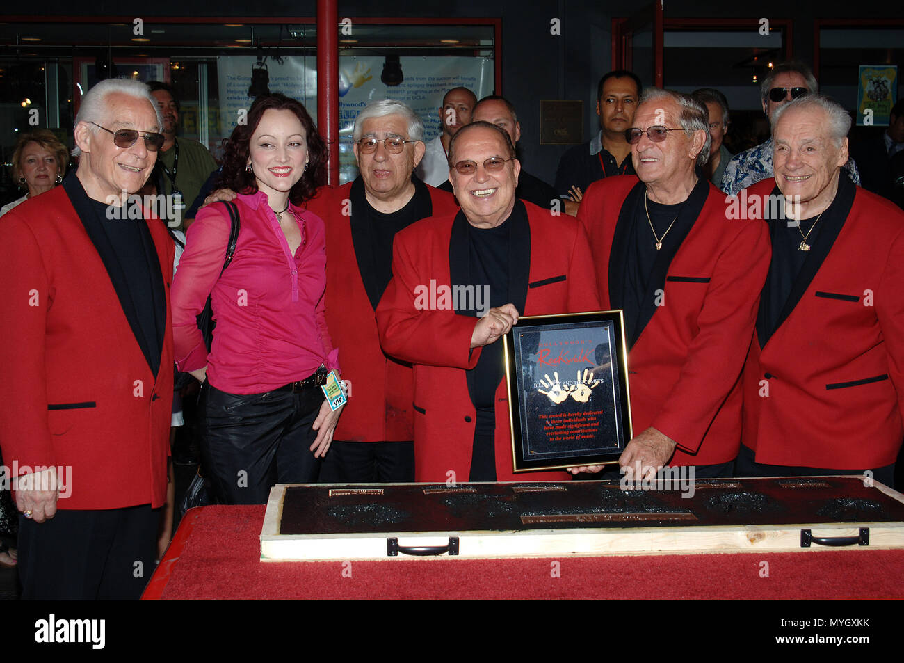 The Five Surviving Members of the "Bill Haley and The Comets" , Franny ...