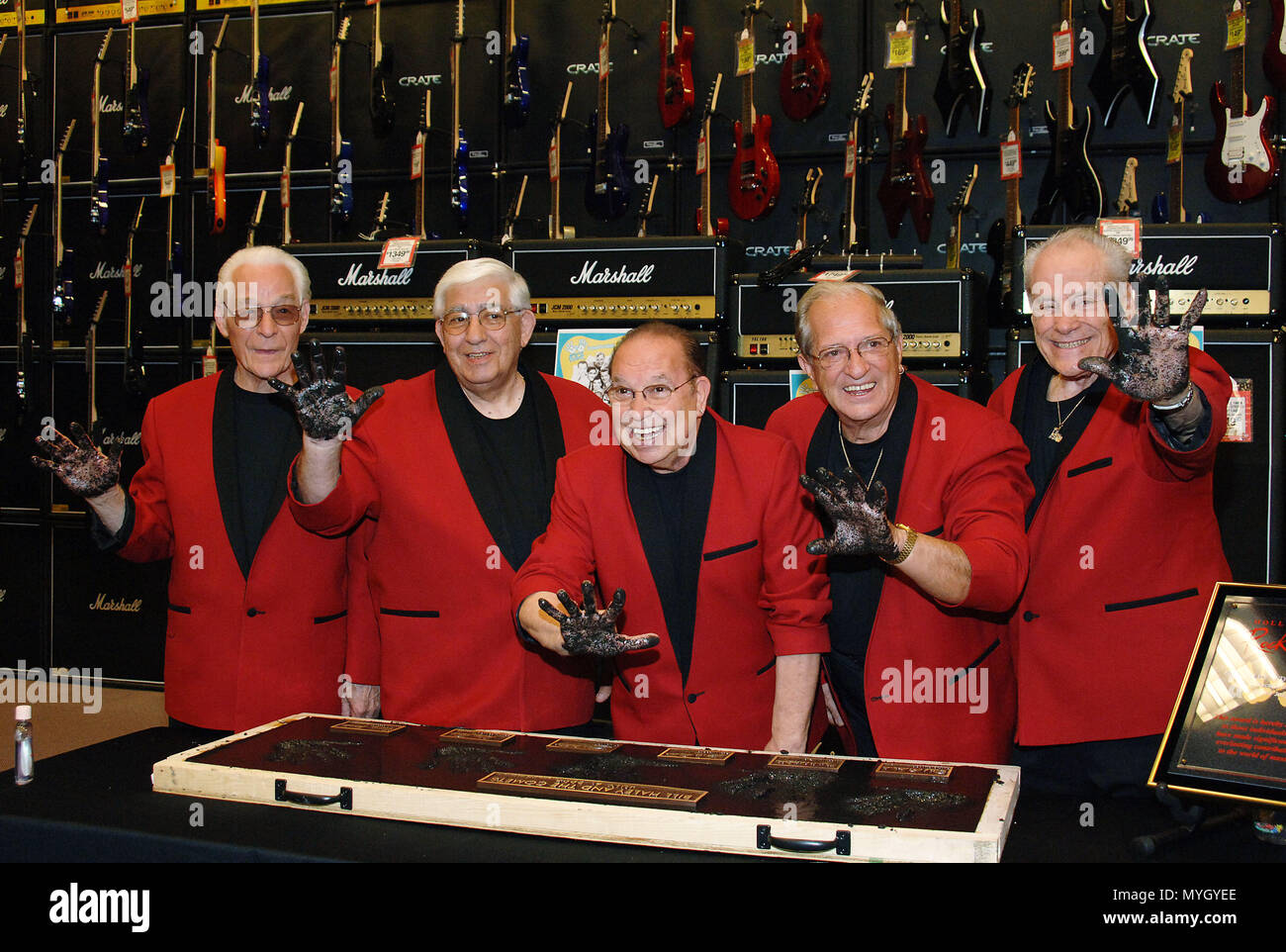 The Five Surviving Members of the "Bill Haley and The Comets" , Franny ...