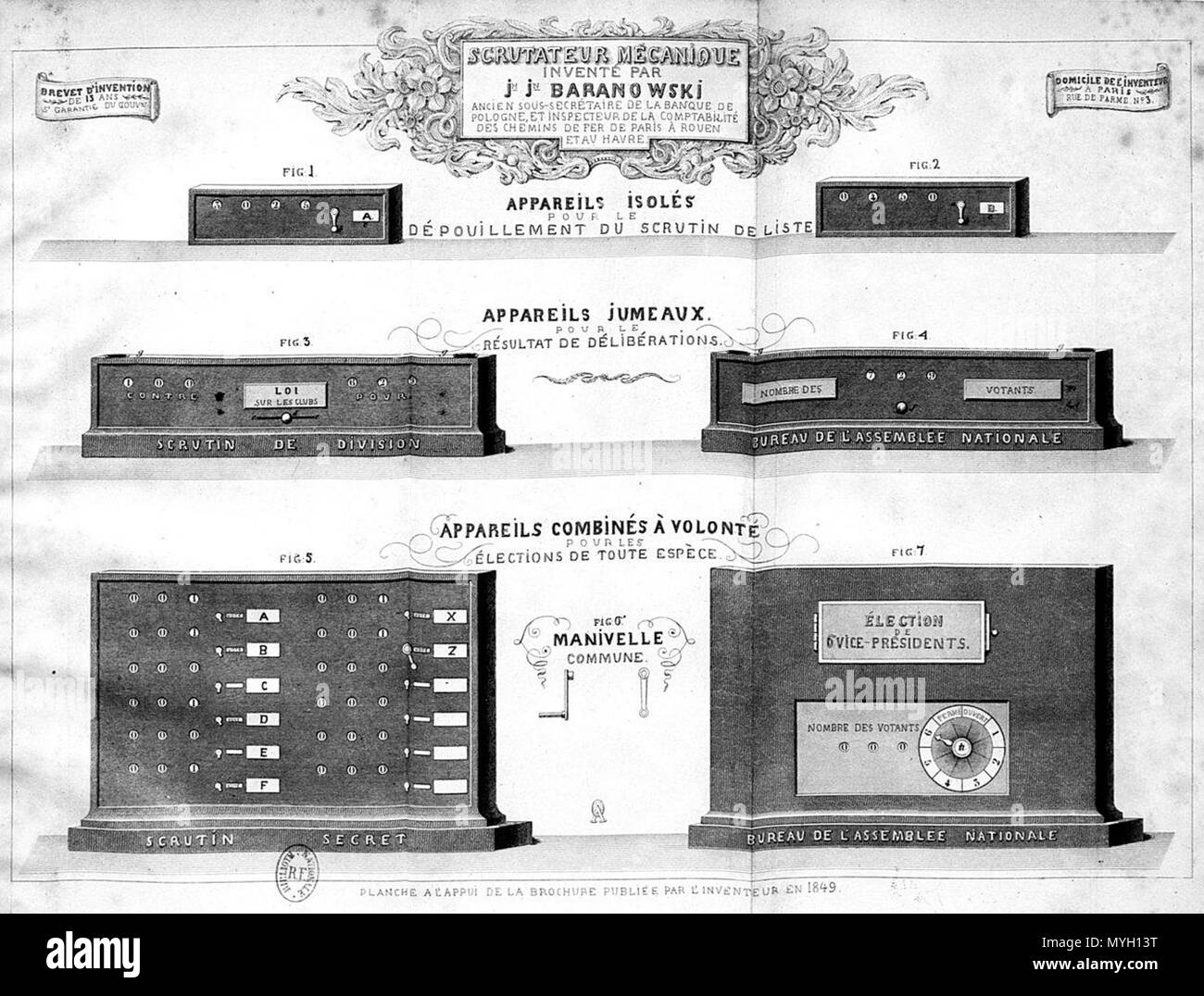 Democratic machine Black and White Stock Photos & Images - Alamy