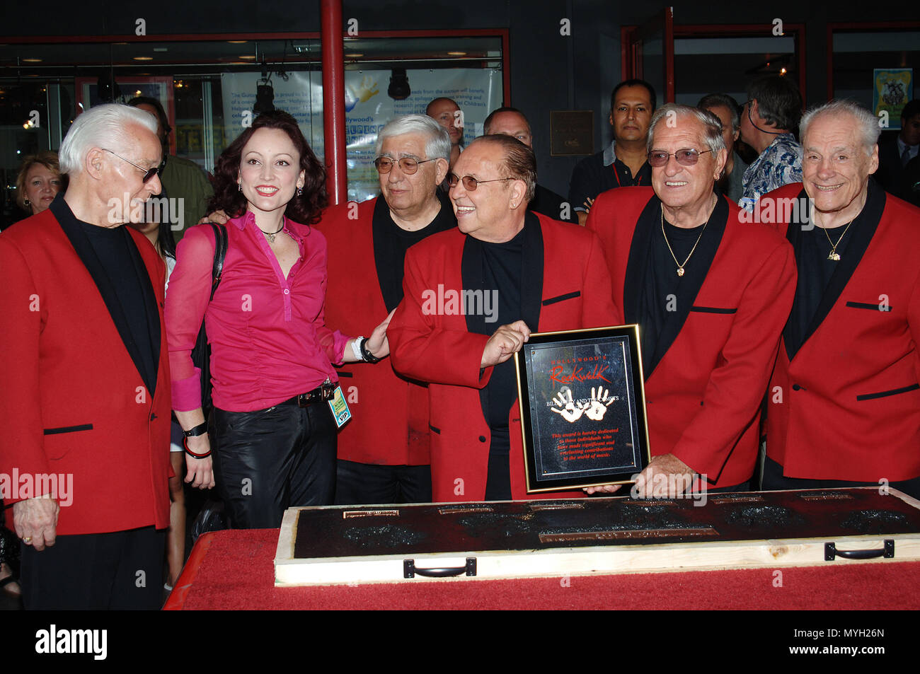 The Five Surviving Members of the "Bill Haley and The Comets" , Franny ...