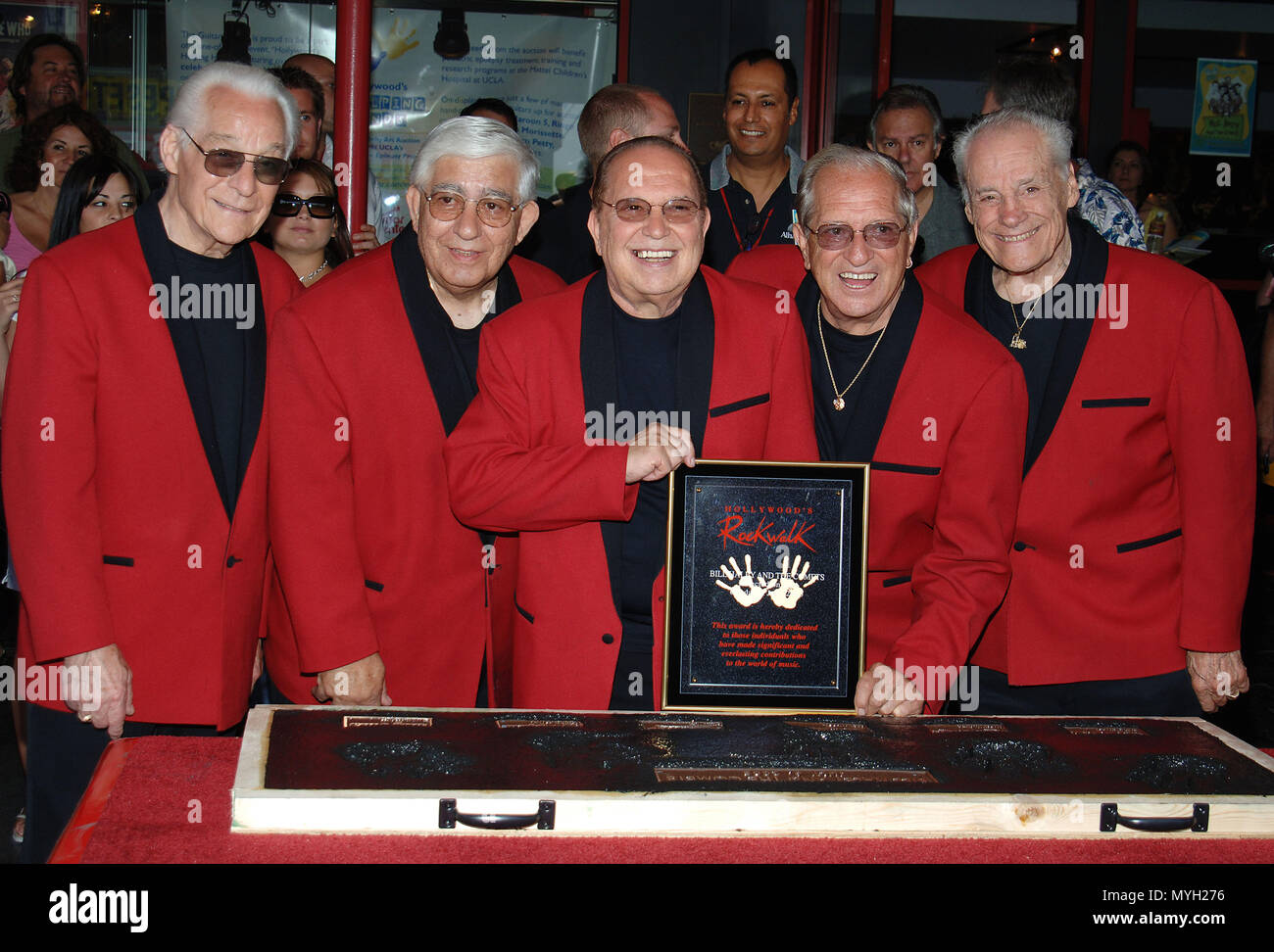 The Five Surviving Members of the "Bill Haley and The Comets" , Franny ...